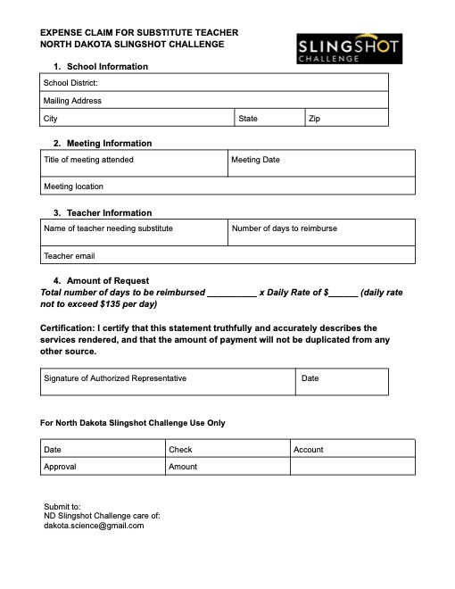 Substitute Teacher Reimbursement form – ILLUMINATE AND PROTECT THE ...